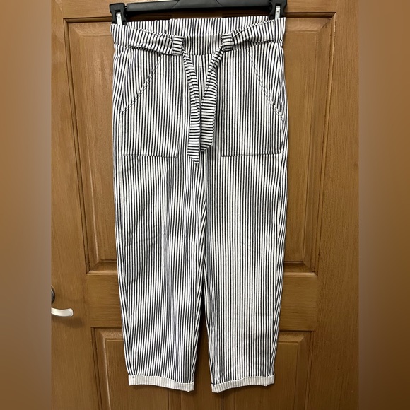 Zara | Bottoms | Zara Girls 112 Striped Pants | Poshmark